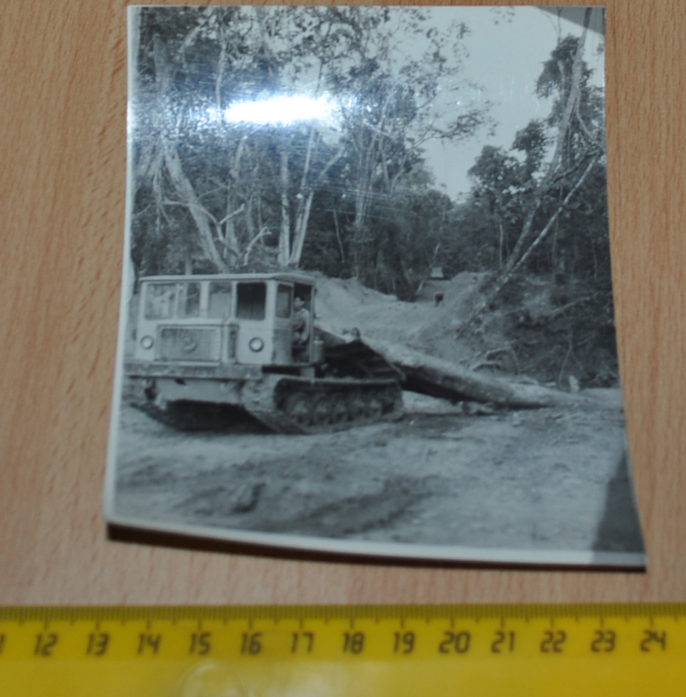 Vietnam Tractor TDT-60 Forestry Logging Factory Photo USSR Soviet ...
