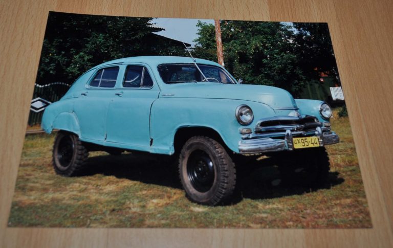 GAZ M72 M20 Pobeda 4×4 Car Photo Russian A4 – AUTO BROCHURE