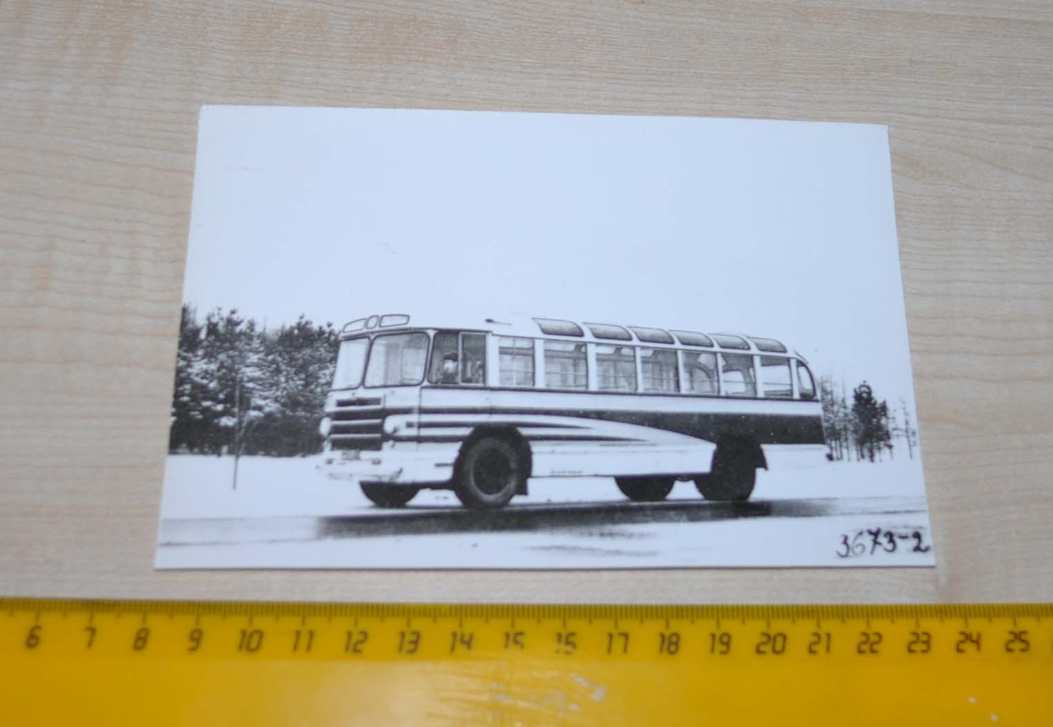 ZIL 158 Concept Bus Photo Russian no Brochure – AUTO BROCHURE