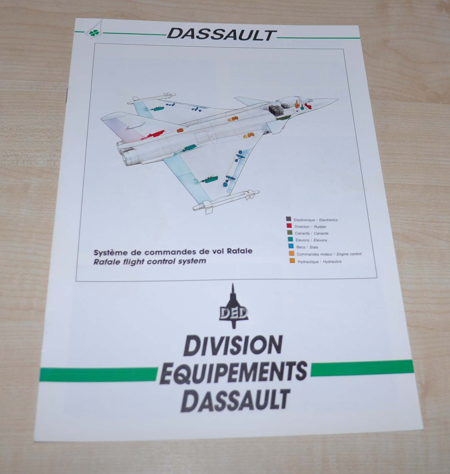 Rafale Dassault Fighter Military Aircraft Brochure Prospekt – AUTO BROCHURE