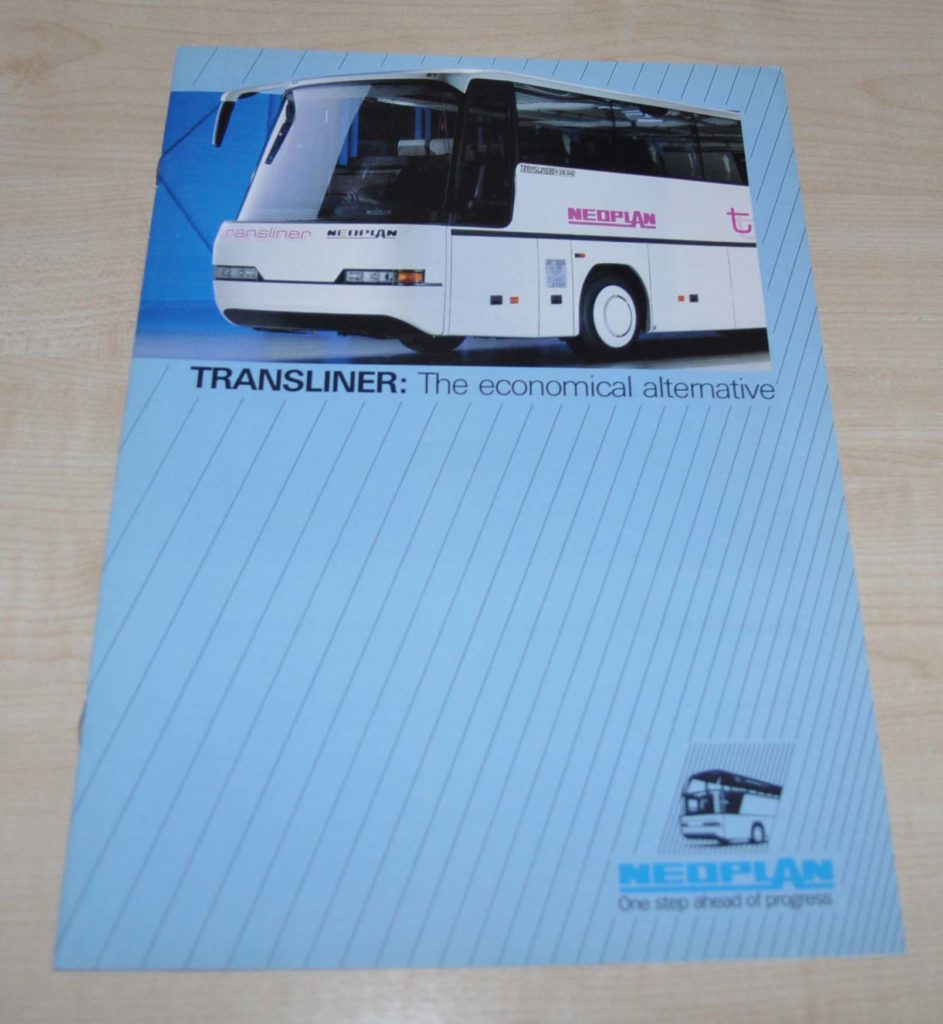 Neoplan Transliner Bus Brochure Prospekt ENG – AUTO BROCHURE
