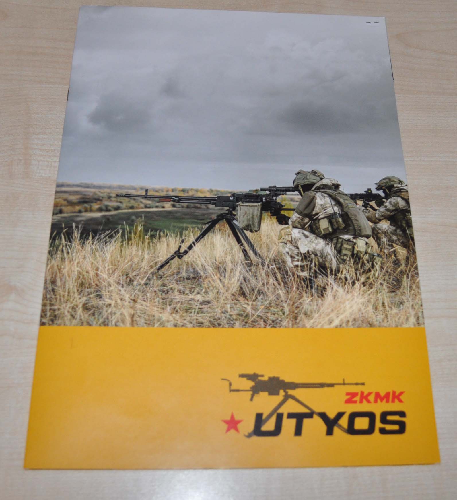 12.7 mm Large-Caliber Machine Gun NSV Utyos Russian Brochure – AUTO ...