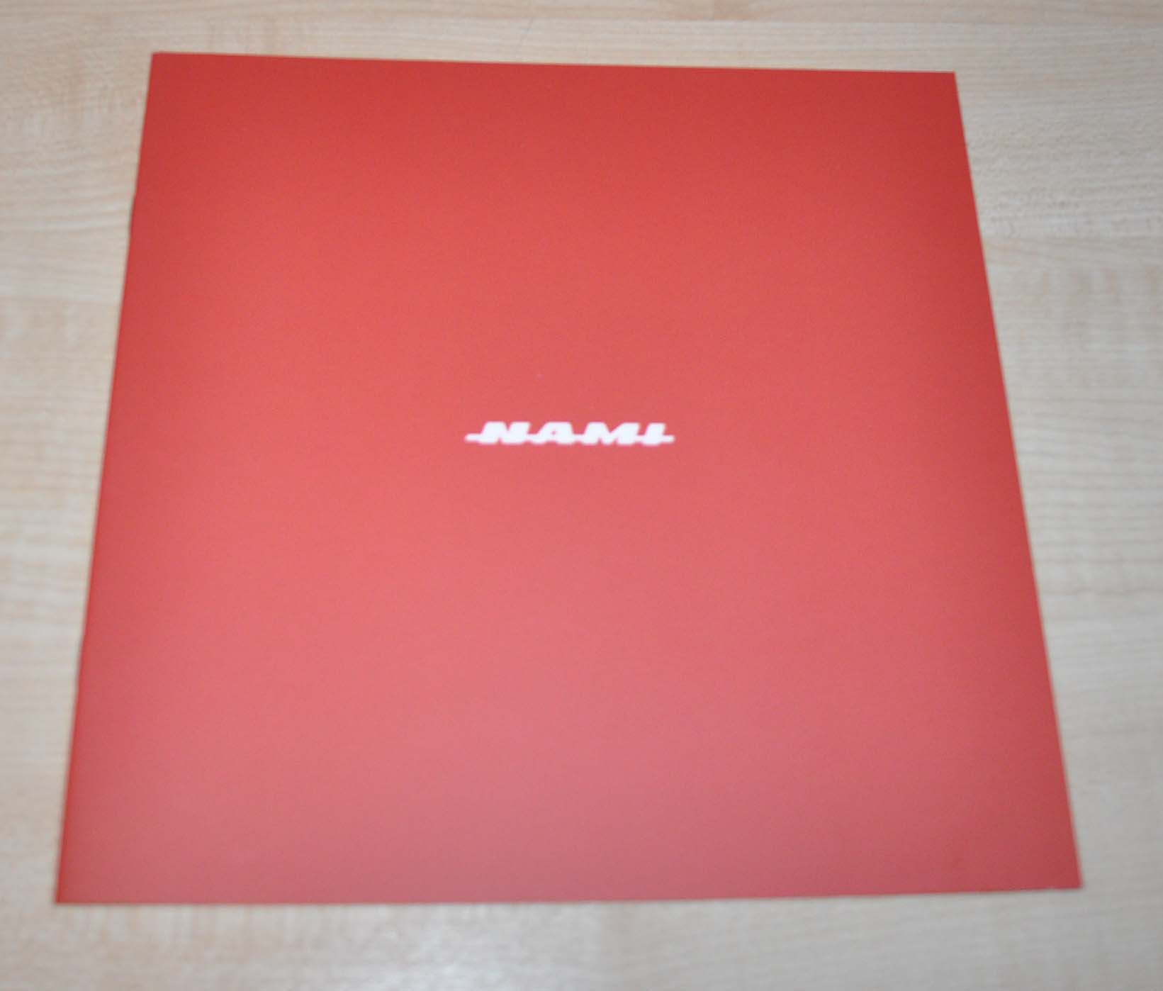 NAMI Vehicle Testing Aurus Cars Russian Brochure Prospekt – AUTO BROCHURE