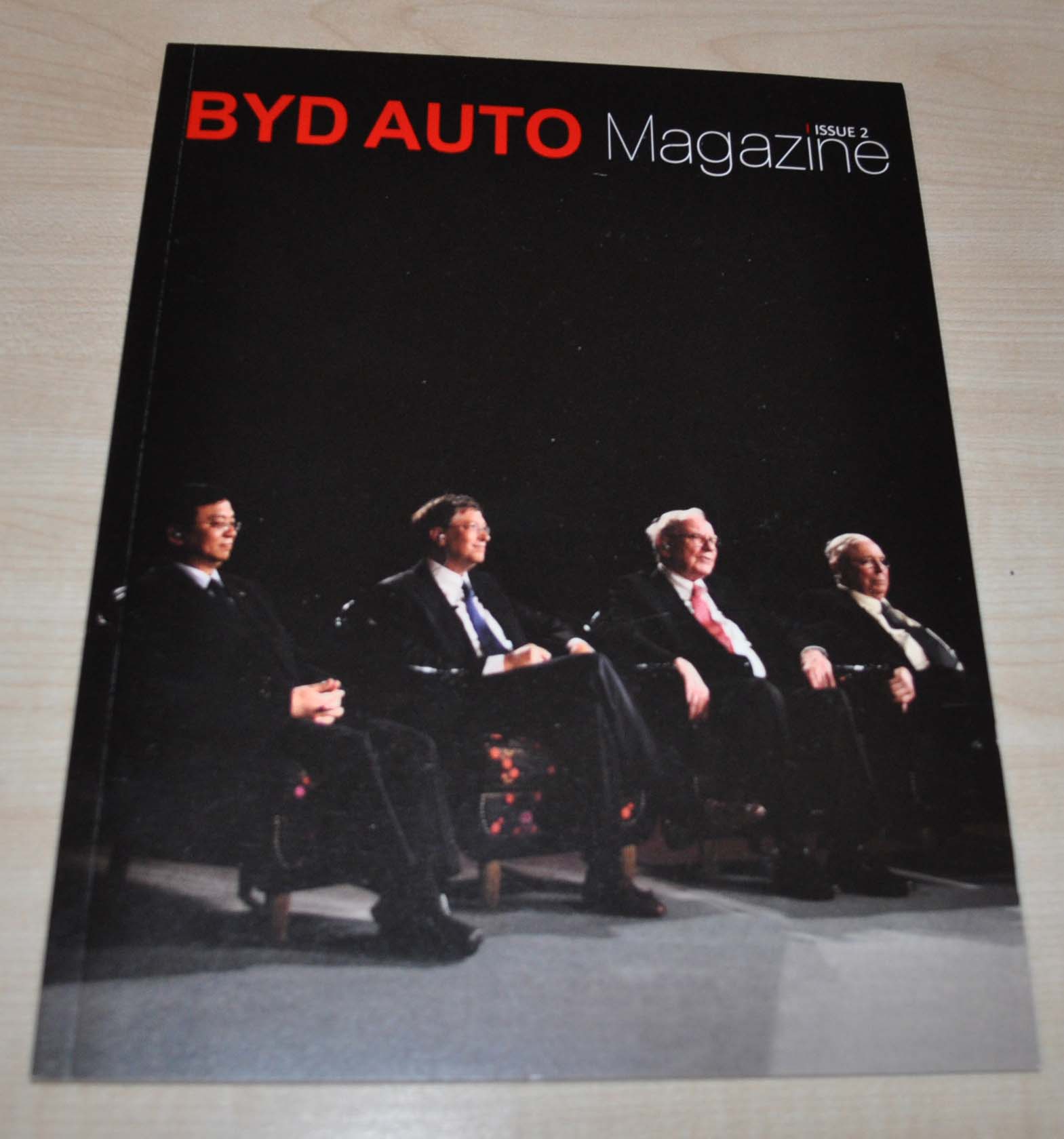 BYD Auto Magazine Cars Bus Chinese Brochure Prospekt – AUTO BROCHURE