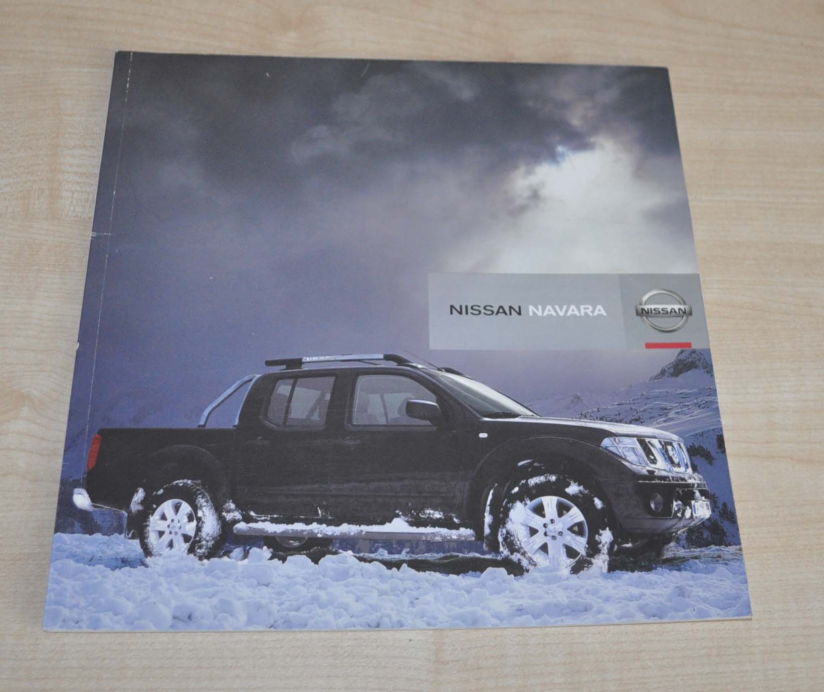 Nissan Navara Pickup Truck Brochure Prospekt RU Edition – AUTO BROCHURE