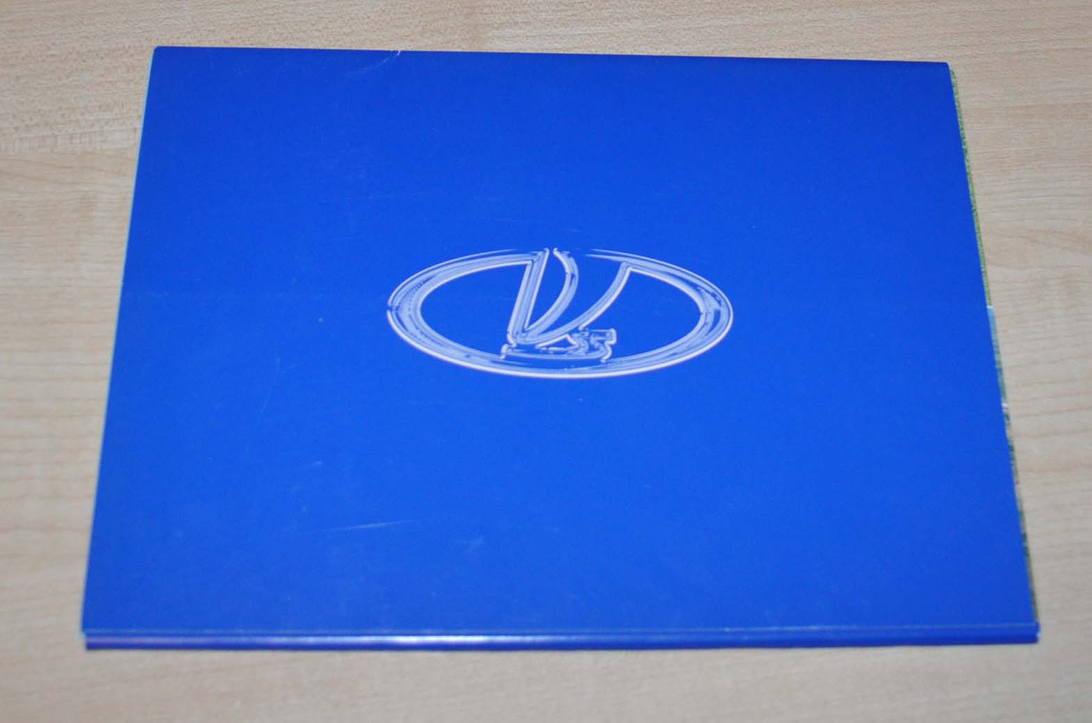 2001 Lada Card Lot Niva VAZ Russian Brochure Prospekt – AUTO BROCHURE