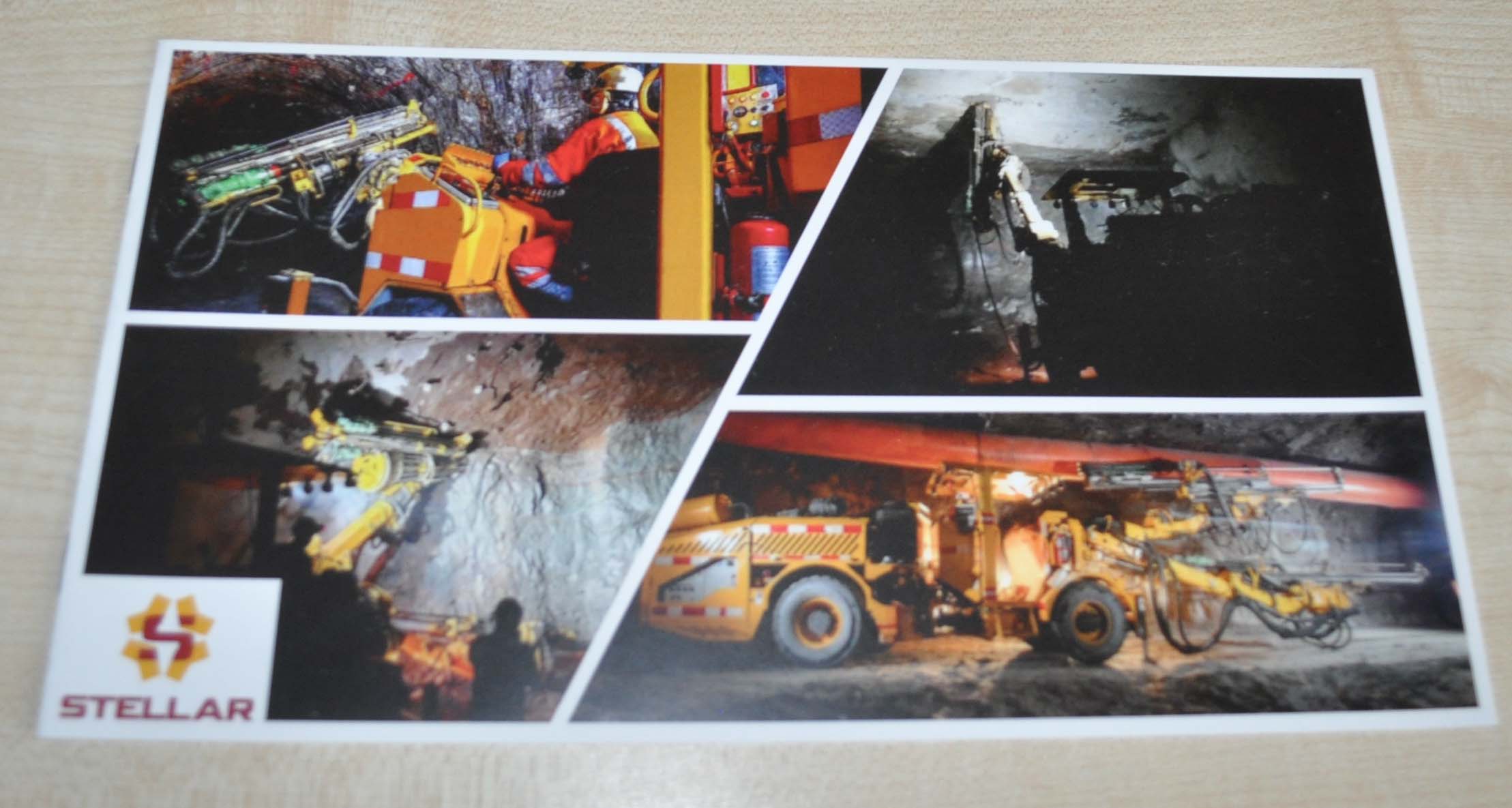 Stellar Underground Drilling Rigs Loader Anchors Mining Russia Brochure ...