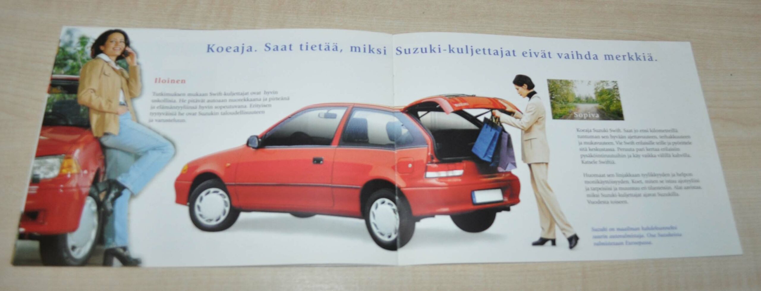 Suzuki Swift Brochure Prospekt Finland – AUTO BROCHURE