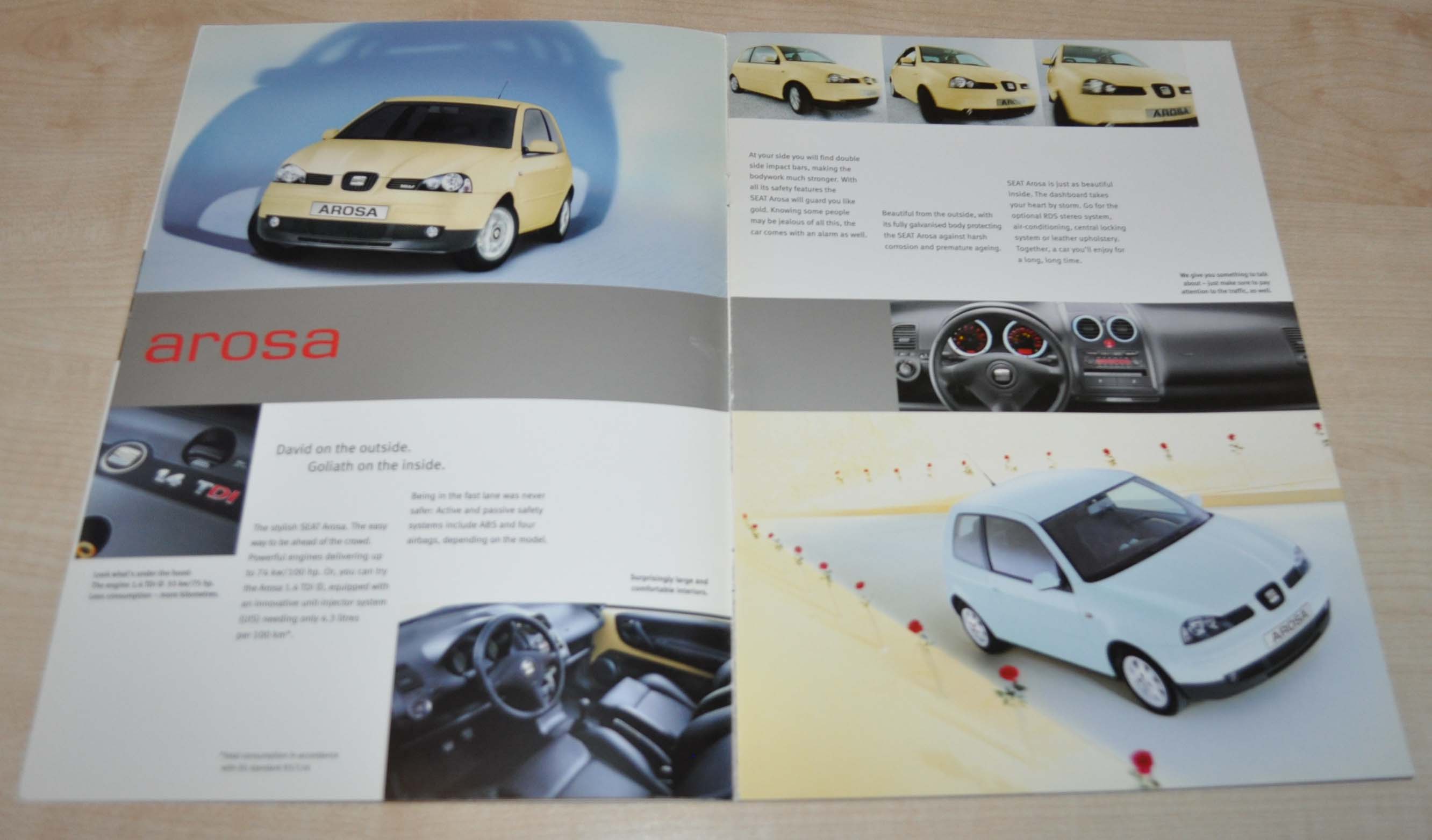 2001 SEAT Model Range Brochure Prospekt Prospectus EN – AUTO BROCHURE