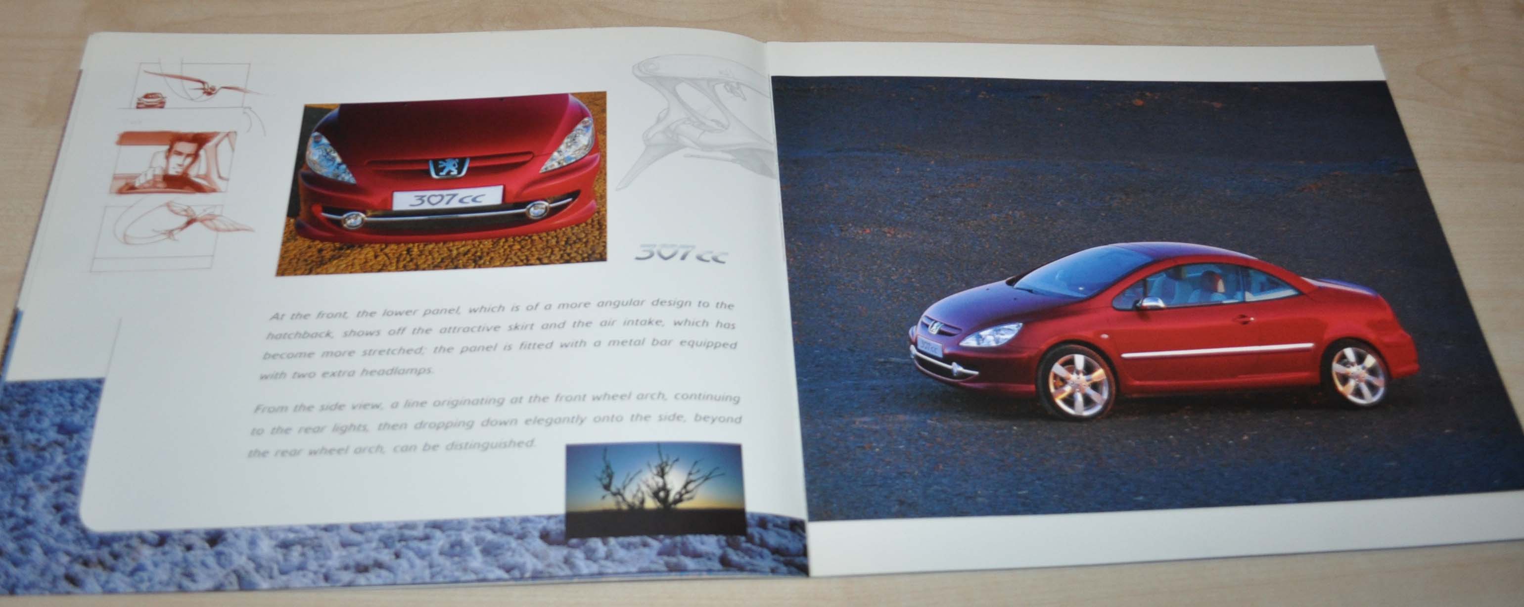 Peugeot 307 CC Brochure Prospekt Prospectus – AUTO BROCHURE