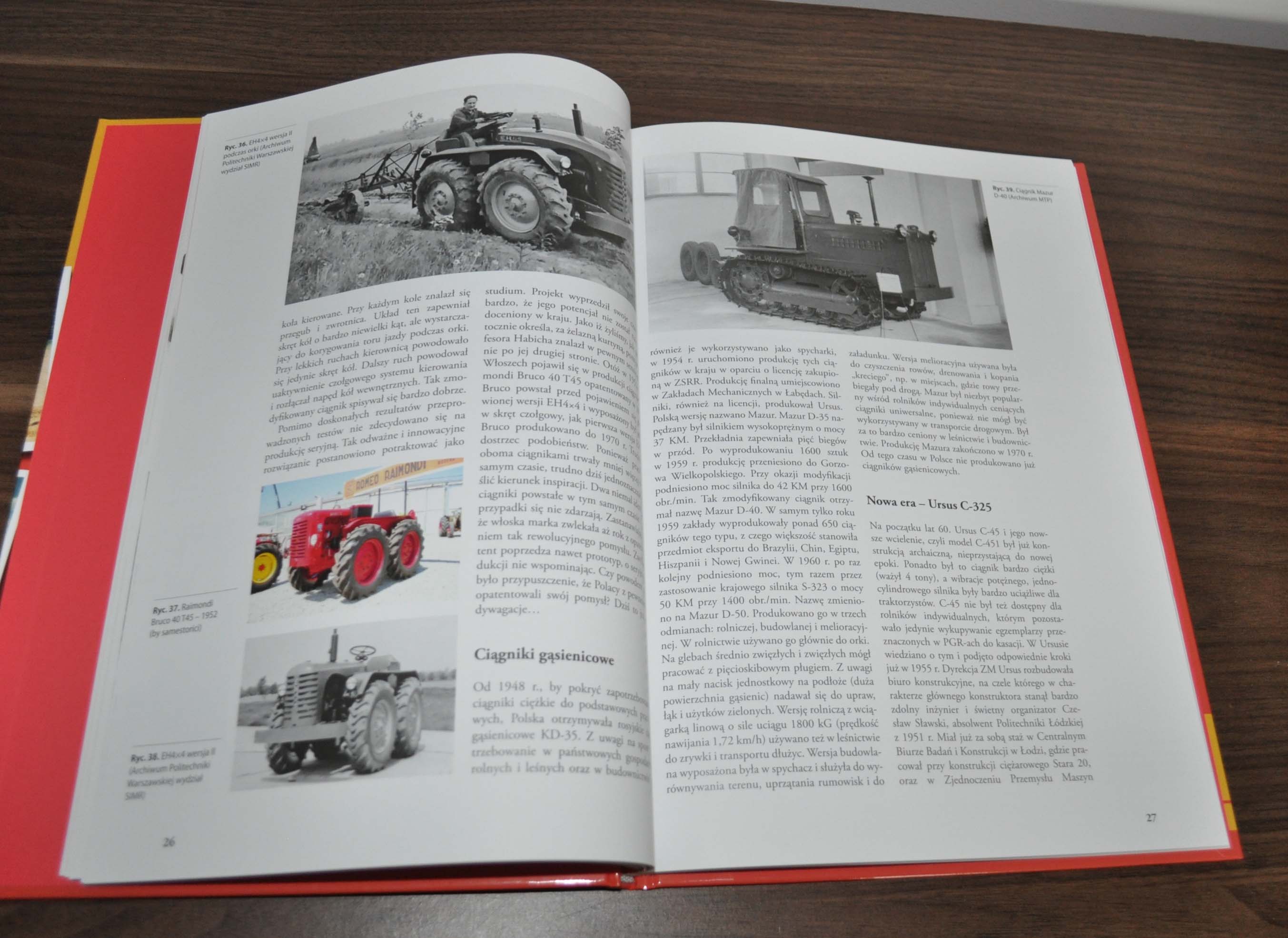 Polish tractors and combines History Book Ursus Bizon – AUTO BROCHURE