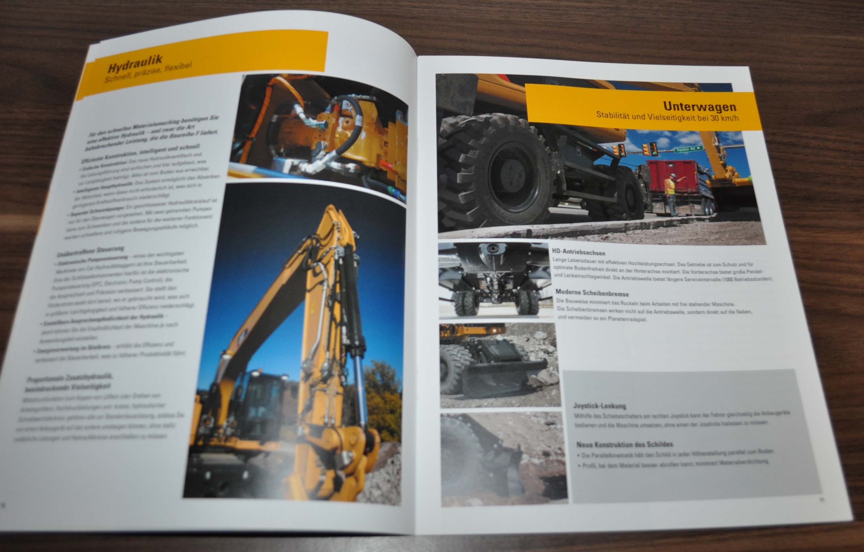 Caterpillar M322F Mobilbagger Excavator Cat Specification Brochure ...