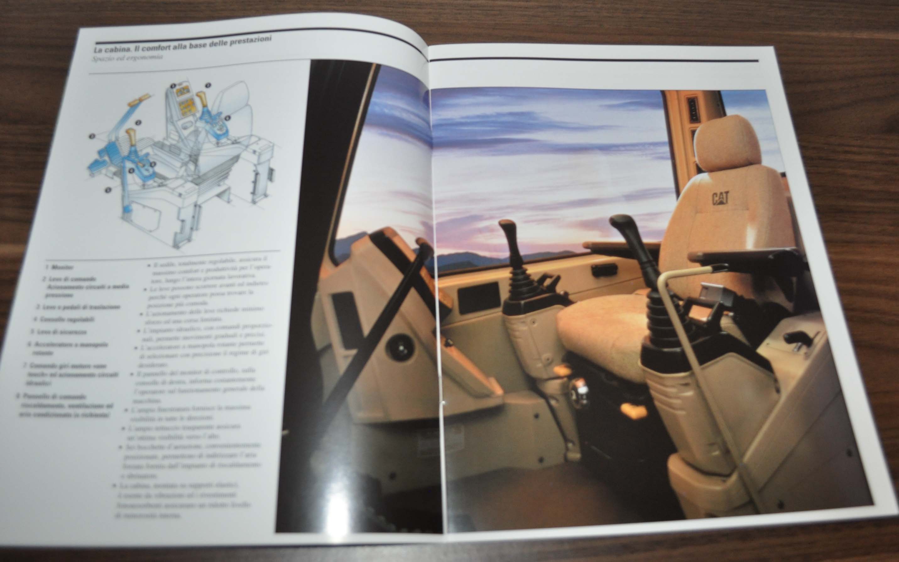 Caterpillar 317 N Escavatore Idraulico Excavator Specification Brochure ...
