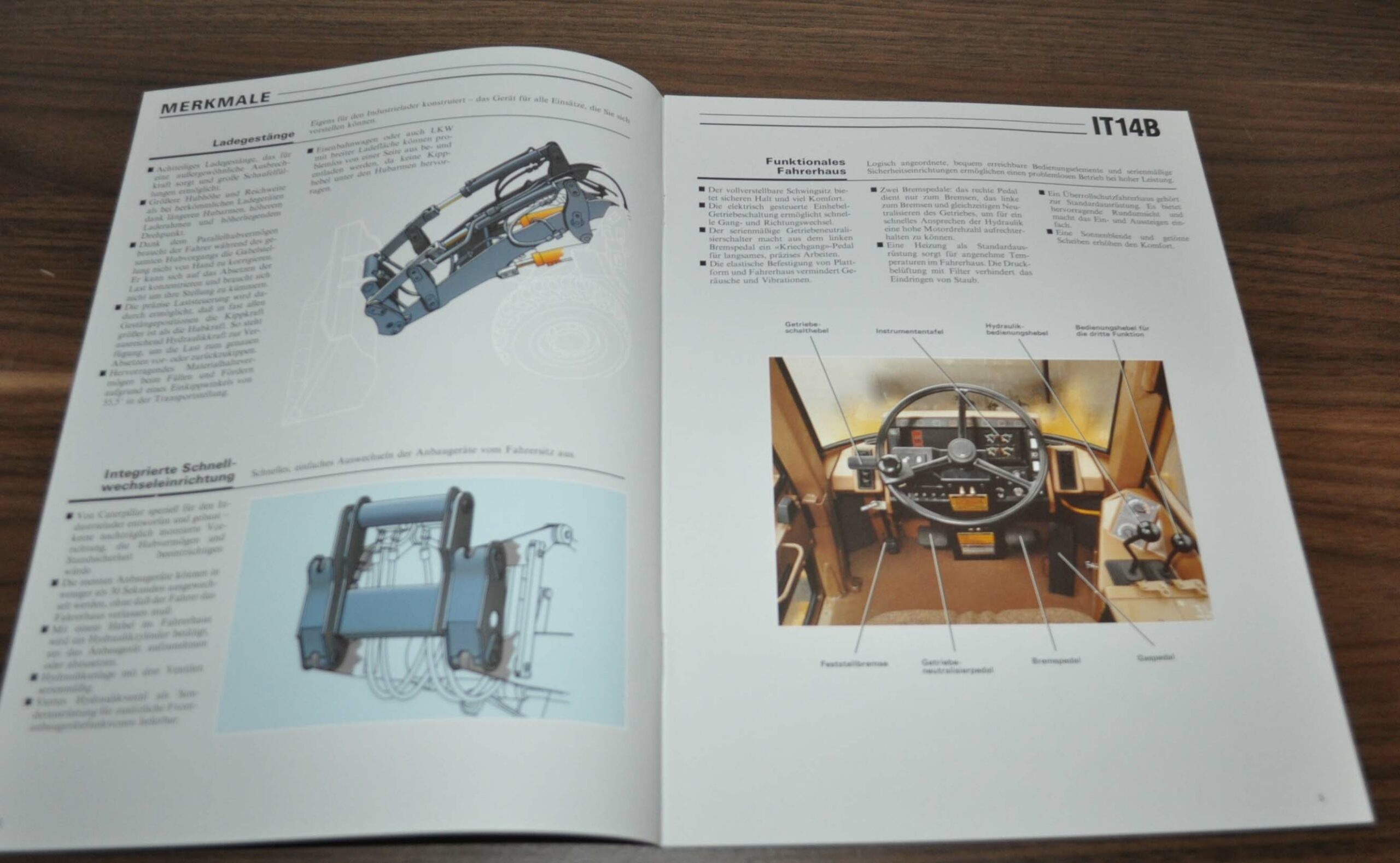 Caterpillar IT14B Integrated Toolcarrier Specification Cat Brochure ...