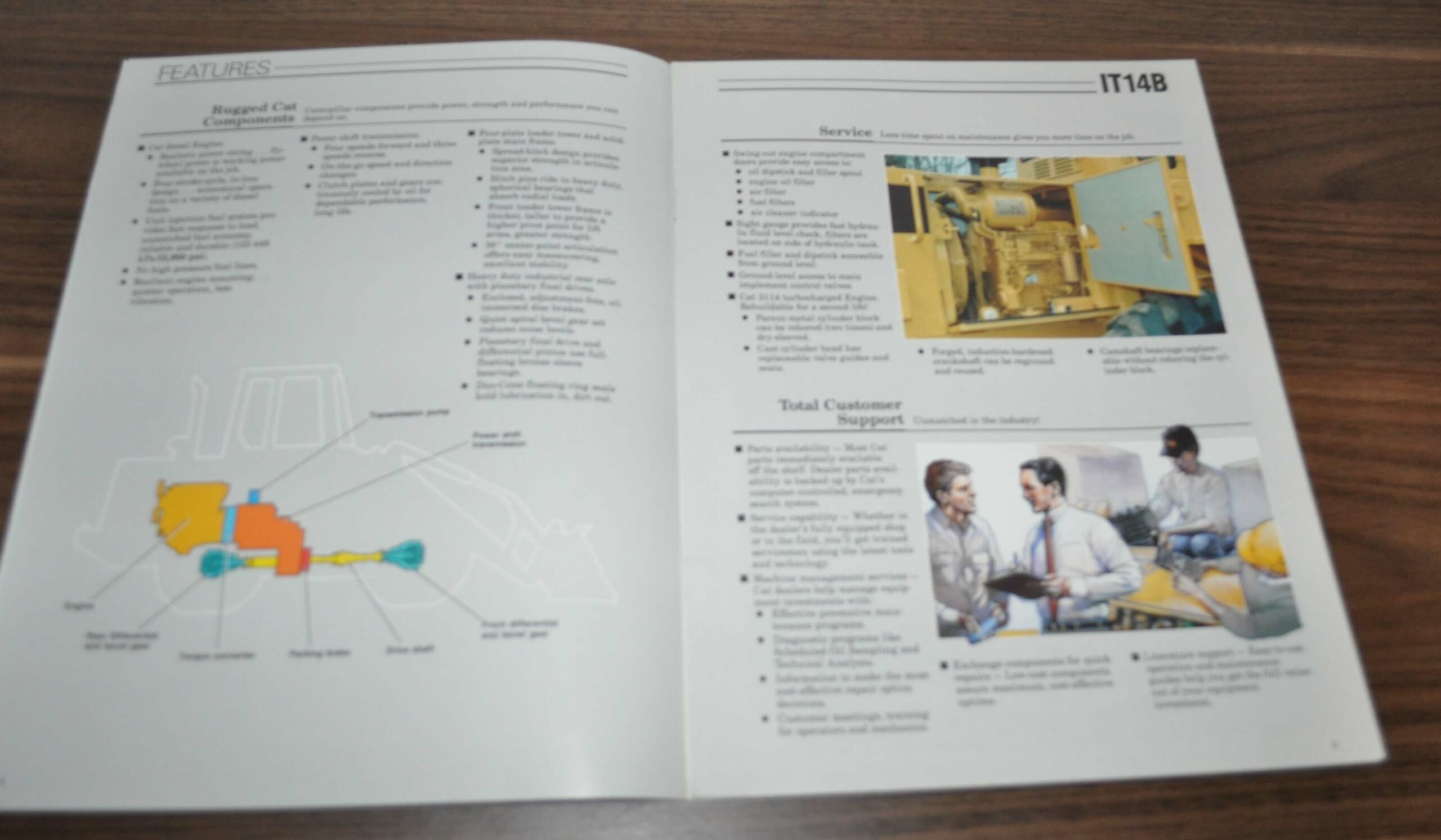 Caterpillar IT14B Integrated Toolcarrier Specification Cat Brochure ...