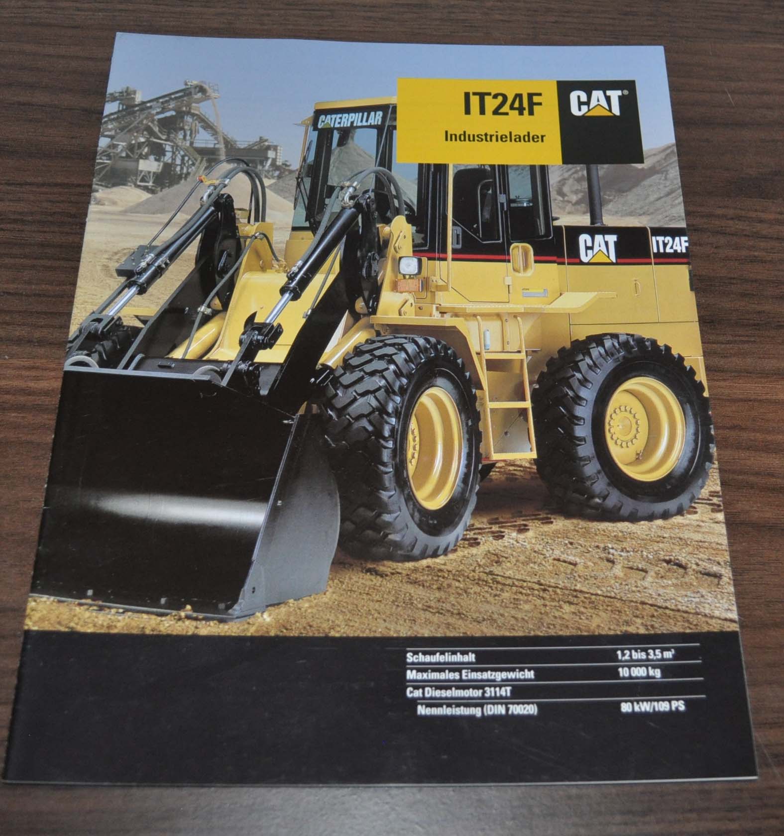 Caterpillar IT24F Industrielader Integrated Toolcarrier Cat Brochure ...