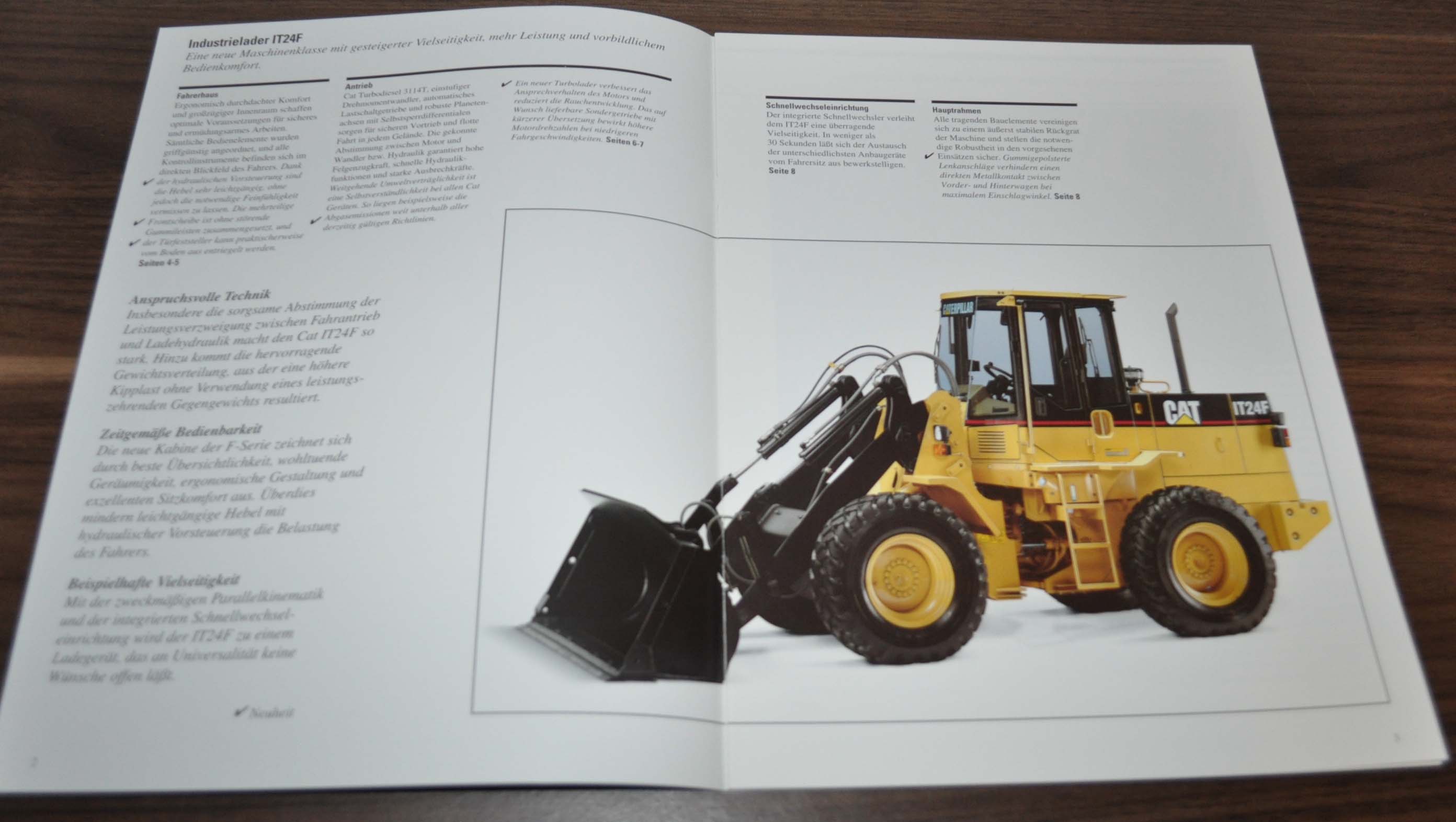 Caterpillar IT24F Industrielader Integrated Toolcarrier Cat Brochure ...