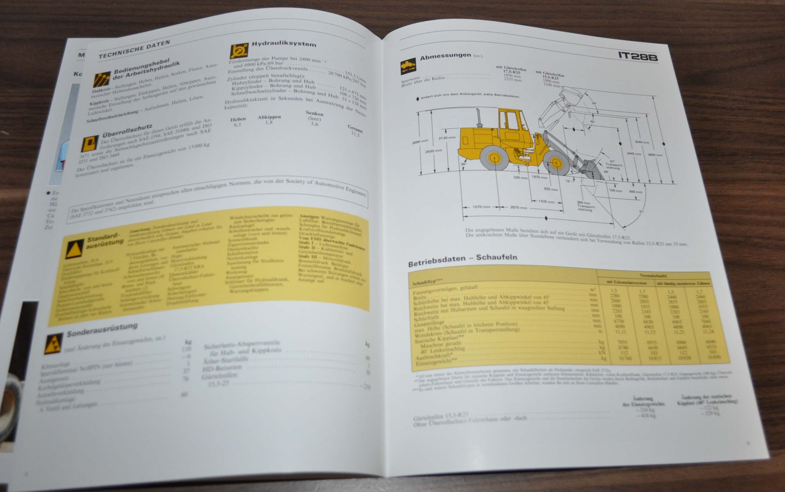 Caterpillar IT28B Industrielader Integrated Toolcarrier Cat Brochure ...