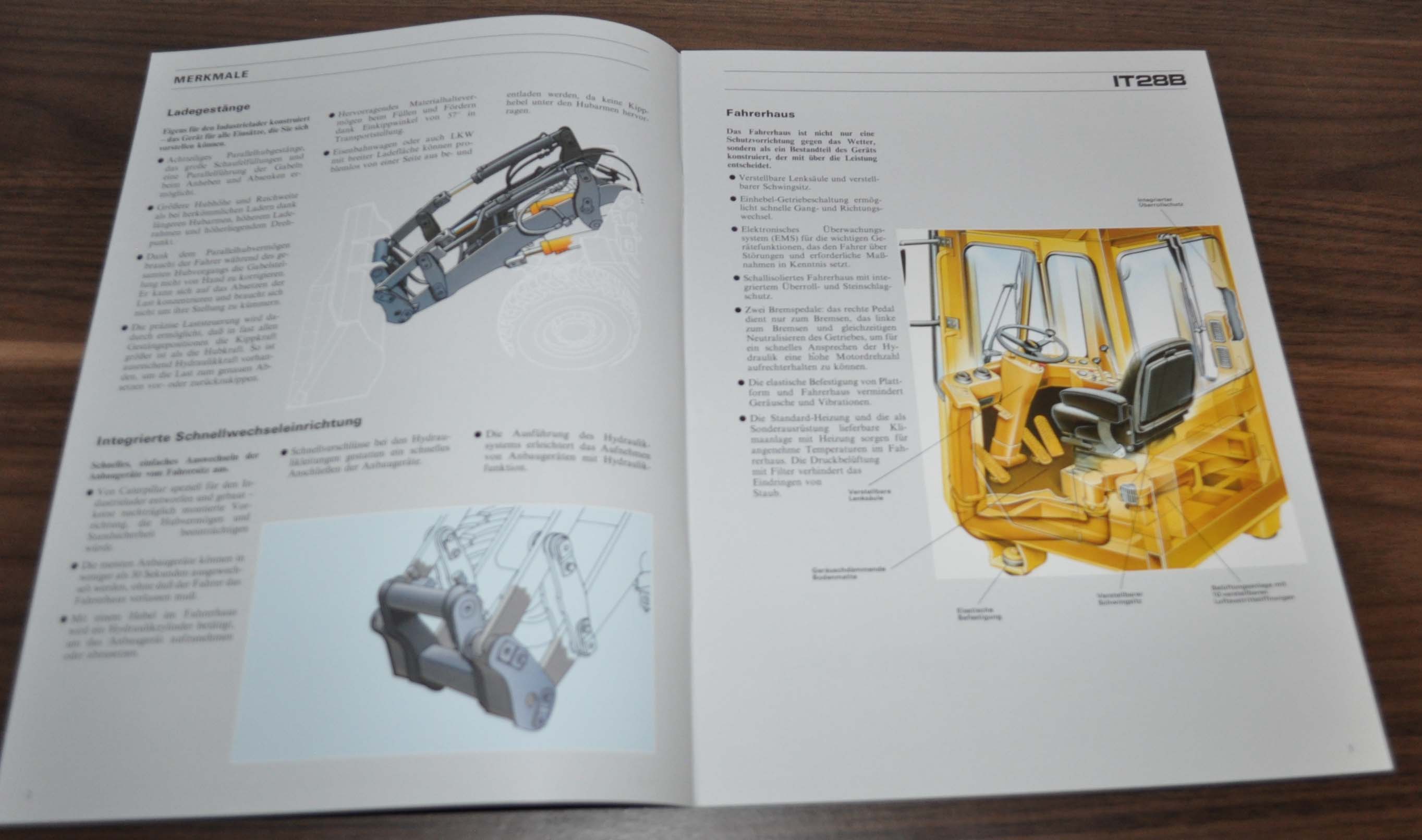 Caterpillar IT28B Industrielader Integrated Toolcarrier Cat Brochure ...