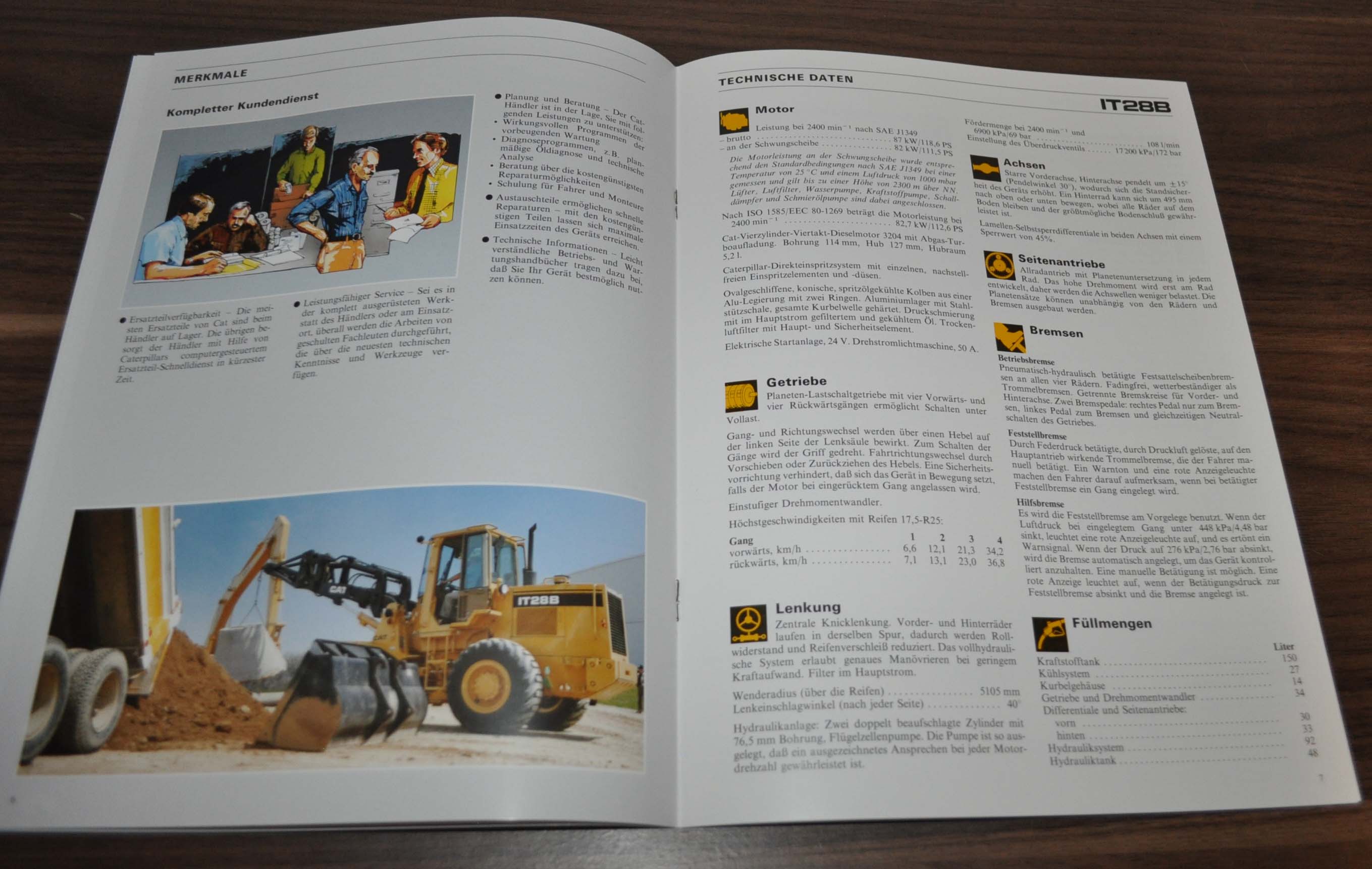 Caterpillar IT28B Industrielader Integrated Toolcarrier Cat Brochure ...