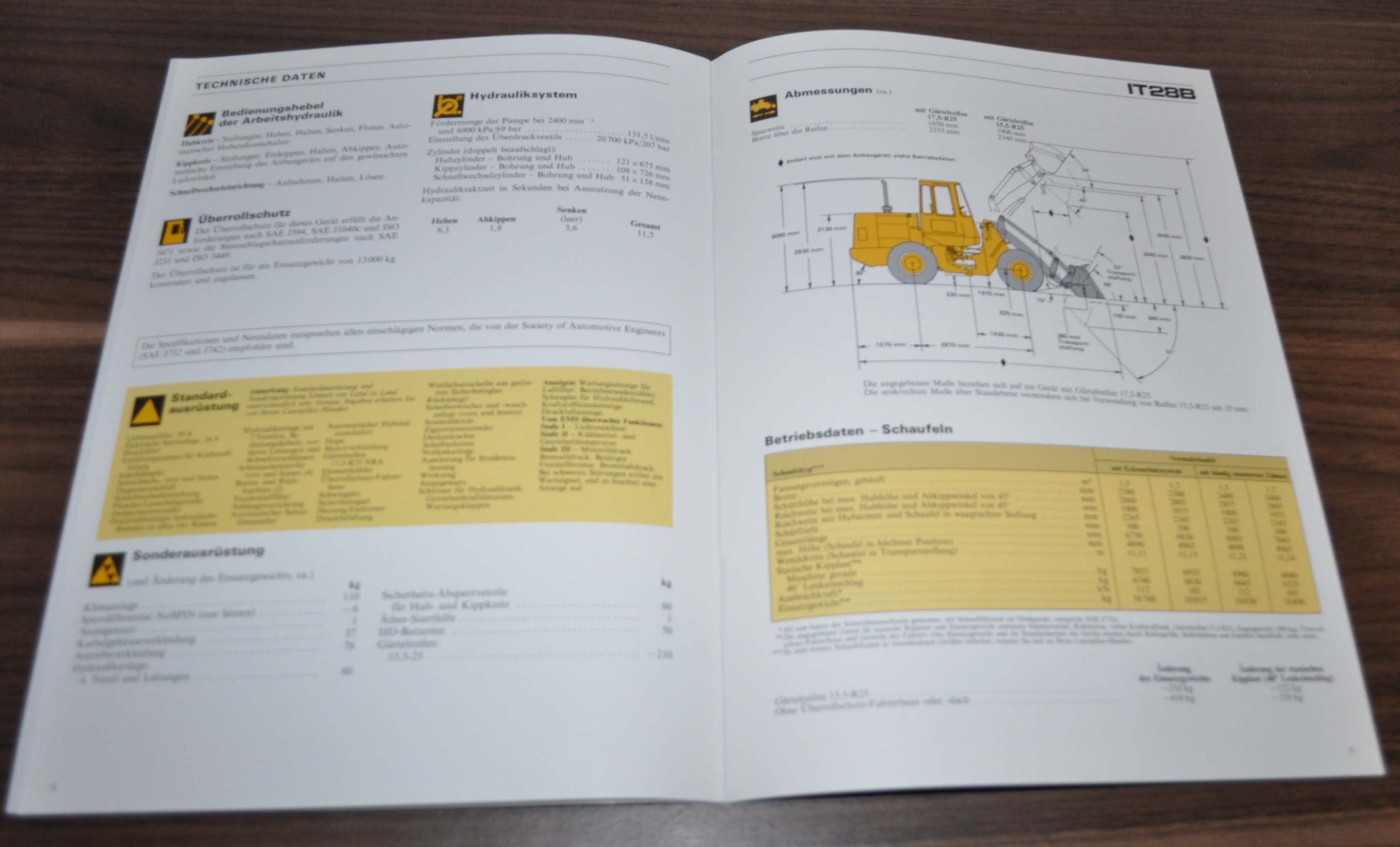 Caterpillar IT28B Industrielader Integrated Toolcarrier Cat Brochure ...