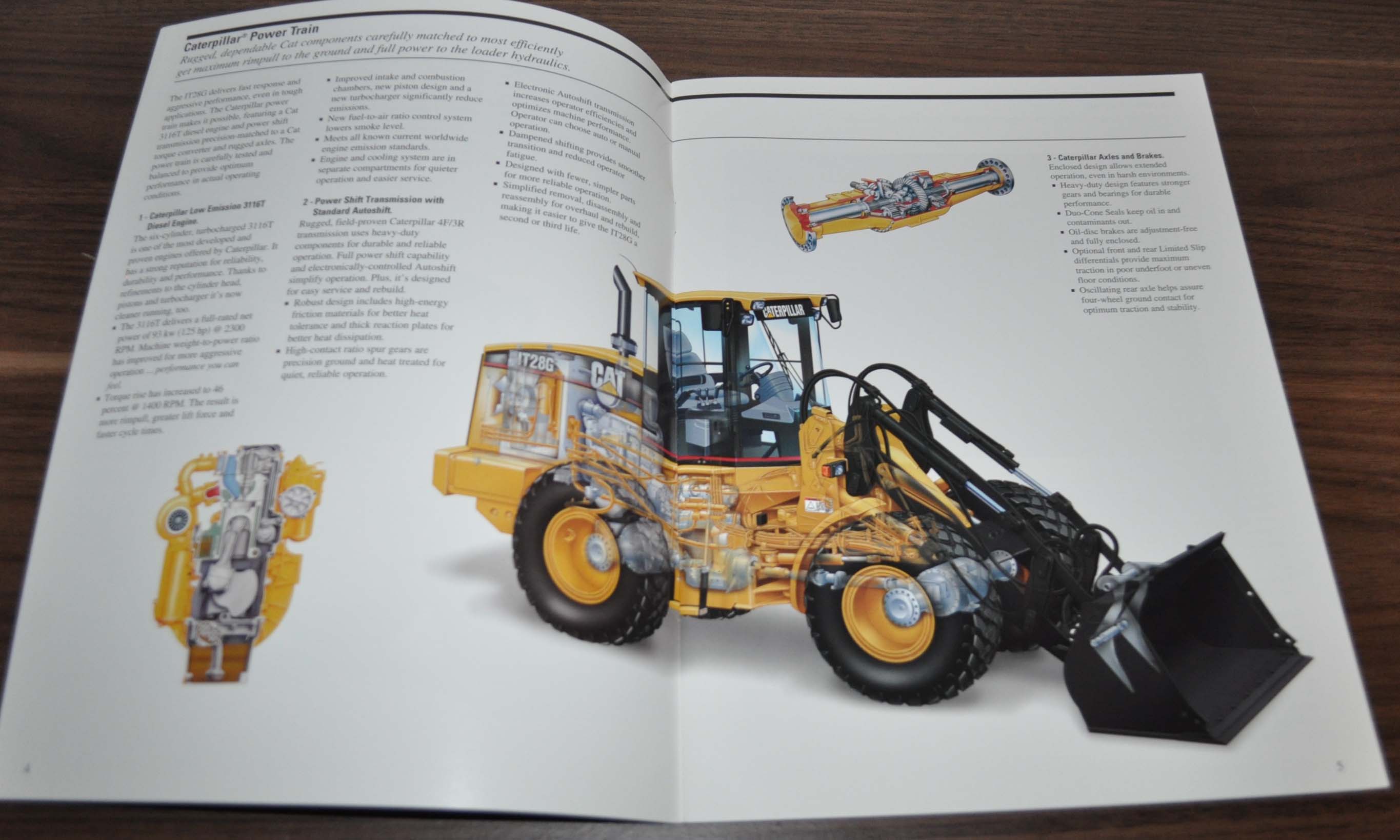 Caterpillar IT28G Integrated Toolcarrier Specification Cat Brochure ...