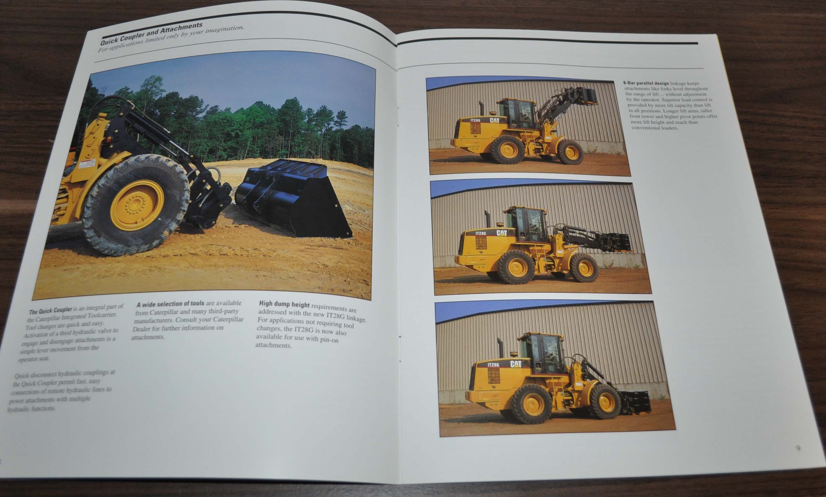 Caterpillar IT28G Integrated Toolcarrier Specification Cat Brochure ...