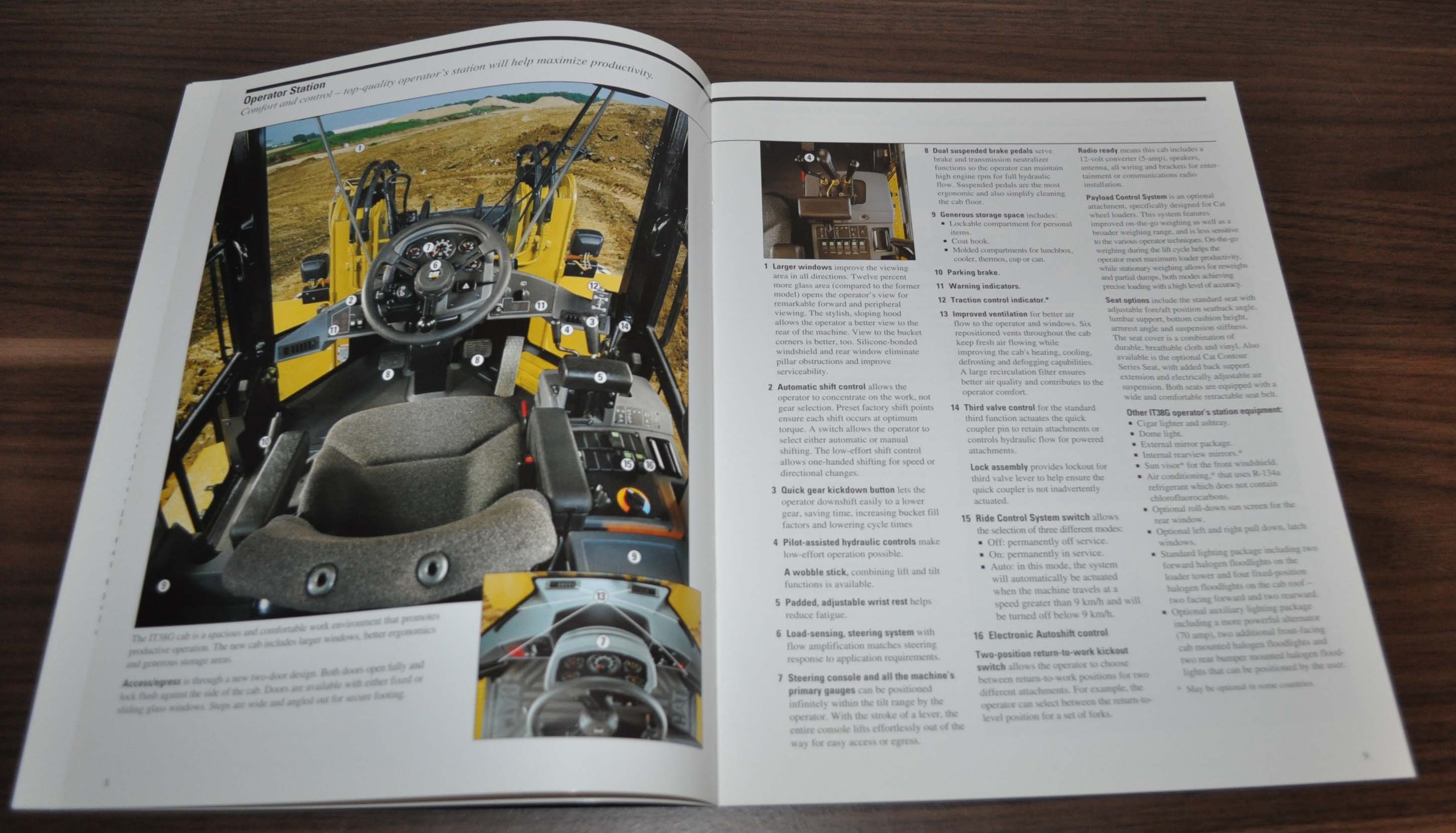 Caterpillar IT38G Integrated Toolcarrier Specification Cat Brochure ...