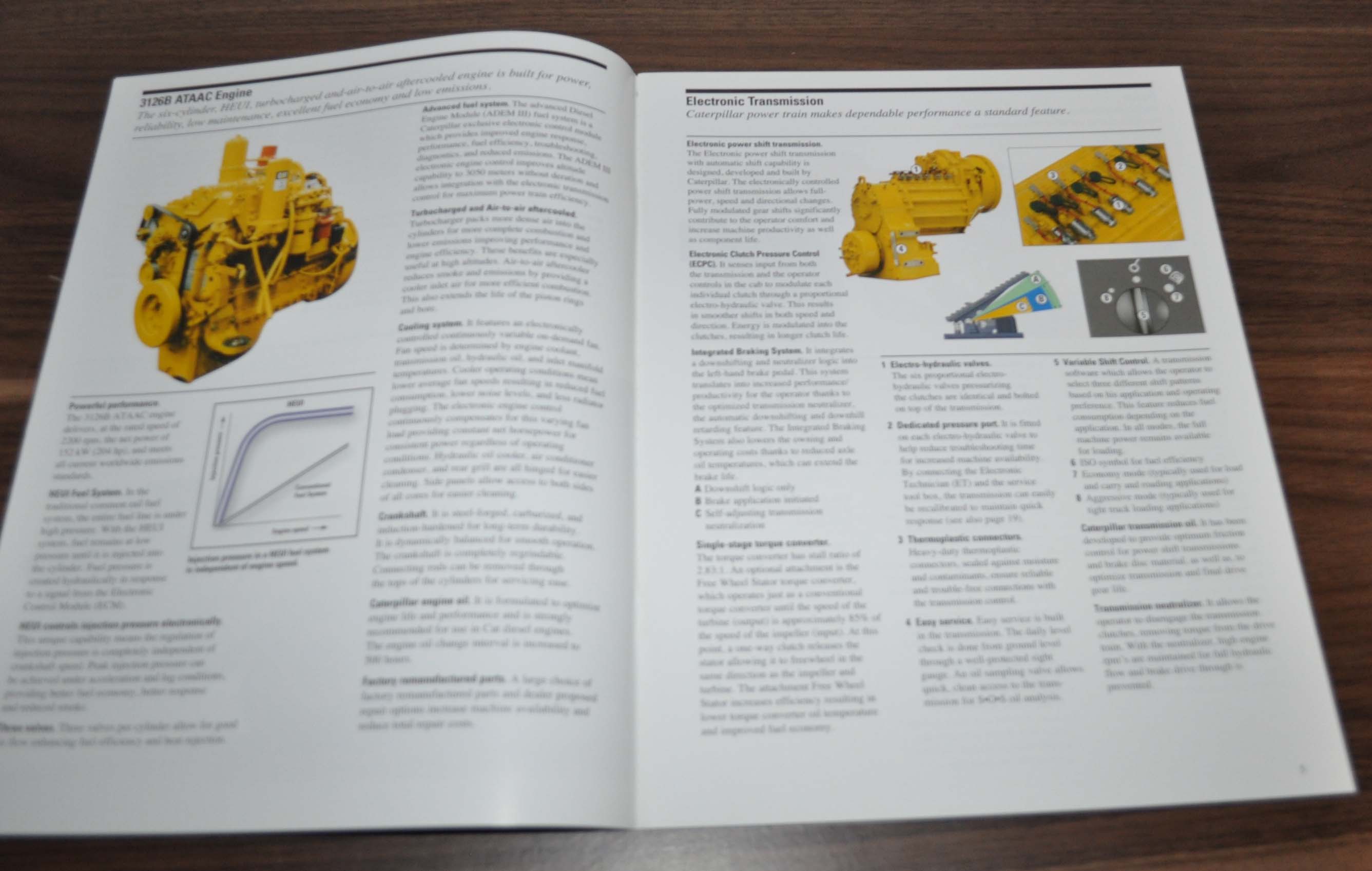 Caterpillar 962G SeriesII Wheel Loader Specification Technical Brochure ...