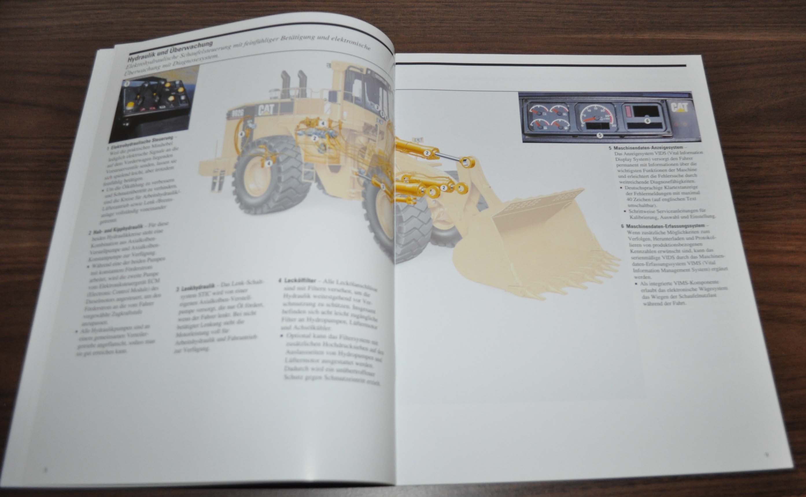 Caterpillar 992D Radlader Wheel Loader Technische Daten Brochure ...