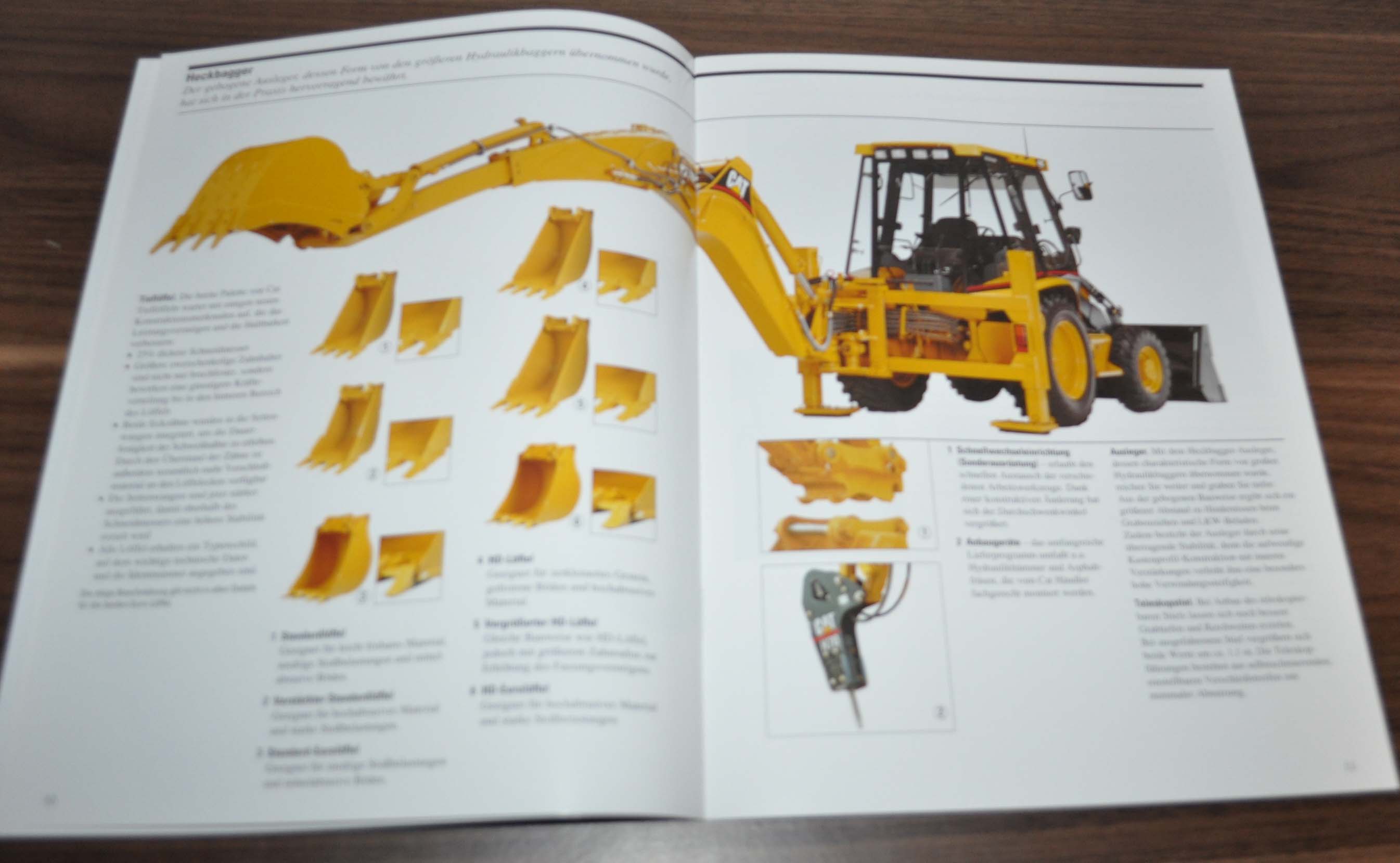 Caterpillar 428C Baggerlader Backhoe Loader Cat Specification Brochure ...