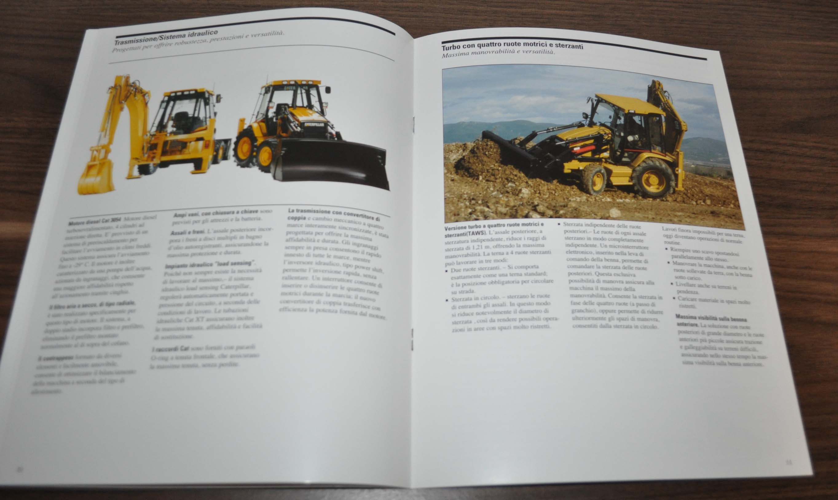 Caterpillar 438C Terna Backhoe Loader Specification Cat Brochure ...