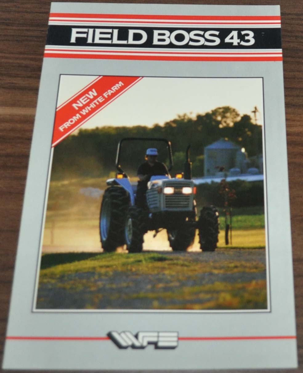 Field Boss 43 Tractor Brochure Prospekt – AUTO BROCHURE