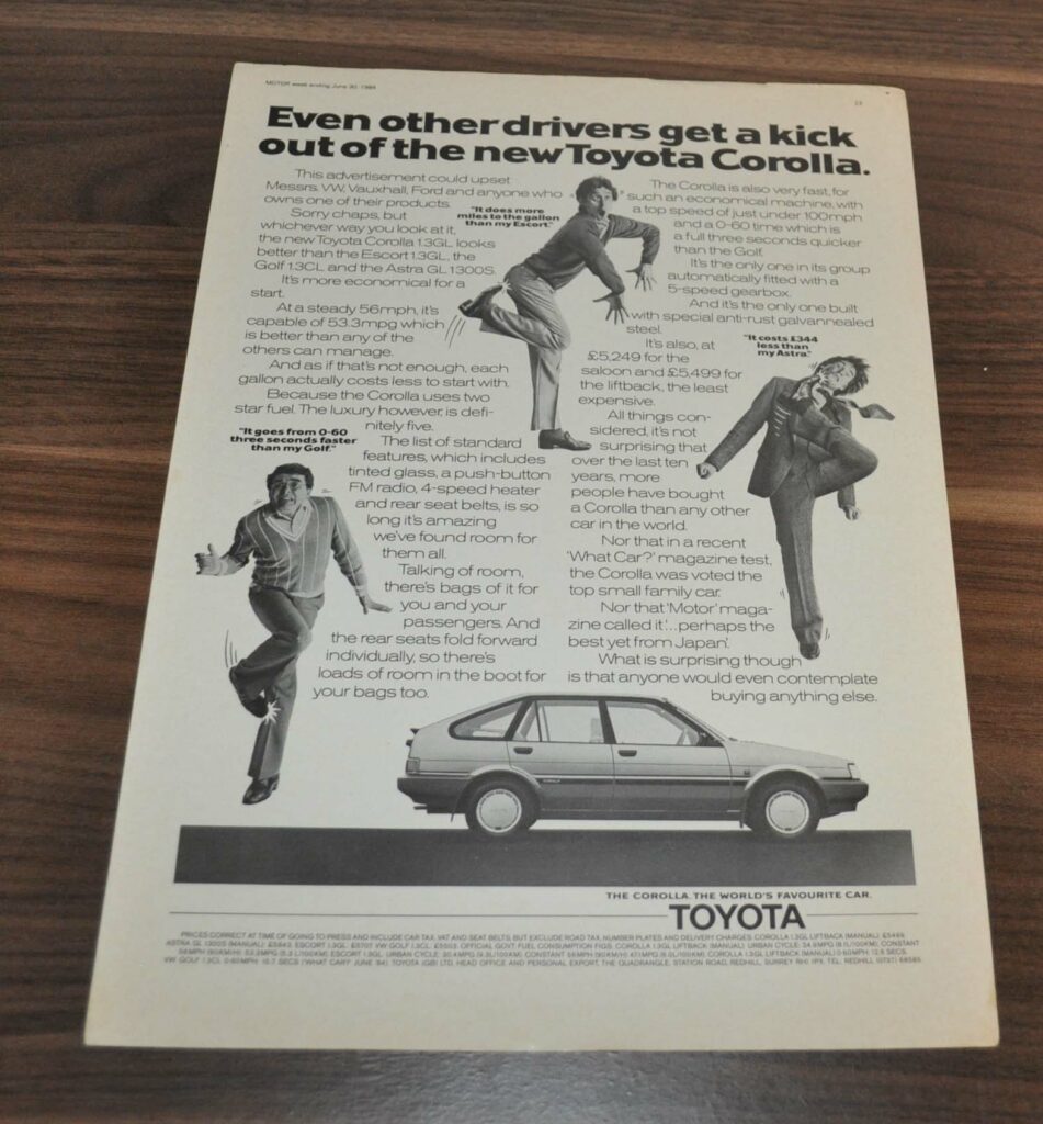 Toyota Corolla Ad – AUTO BROCHURE