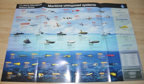 Maritime Unmanned System Navy Brochur Jane’s International Defence Review Poster – AUTO BROCHURE