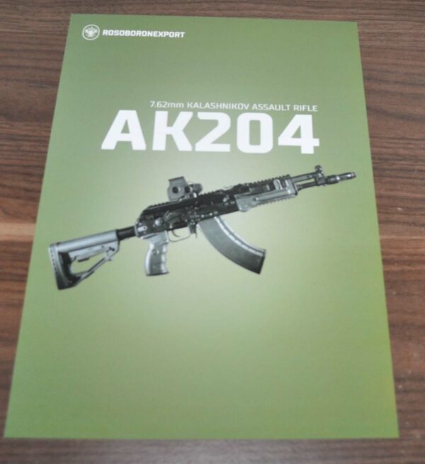 7,62mm Kalashnikov Assault Rifle AK204 Russian Army Rosoboronexport ...