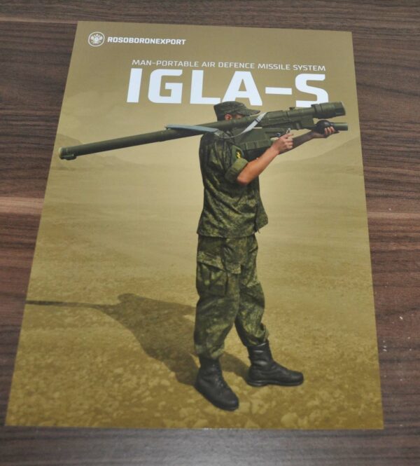 Igla-S Air Defence Missile System Russian Army Rosoboronexport Brochure ...