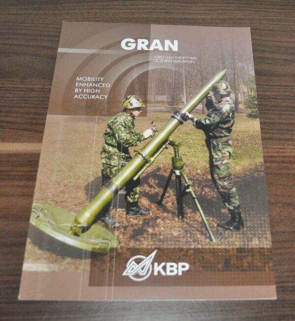 120mm Mortar Guided Weapon Russian Army Brochure Prospekt EN – AUTO ...