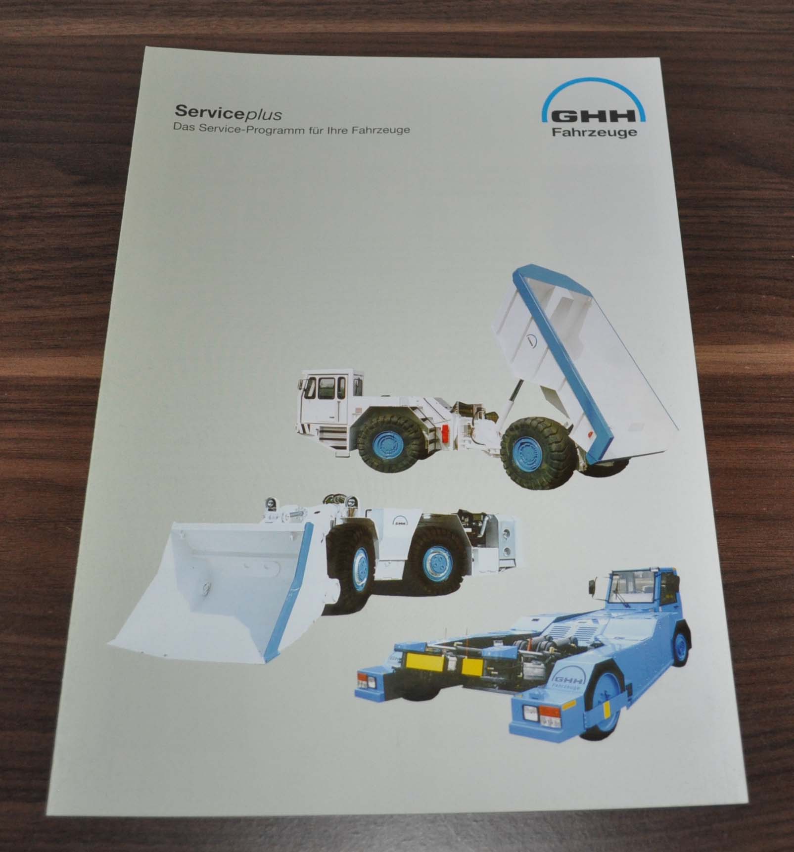 GHH Service Bergbaufahrzeuge Mining Vehicles Brochure Prospekt – AUTO ...