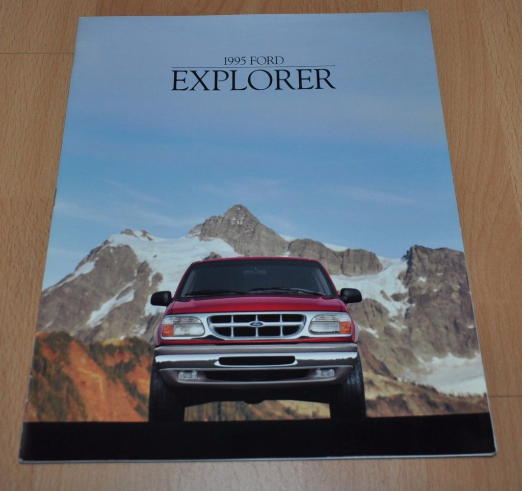 1995 Ford Explorer Brochure Prospekt – AUTO BROCHURE