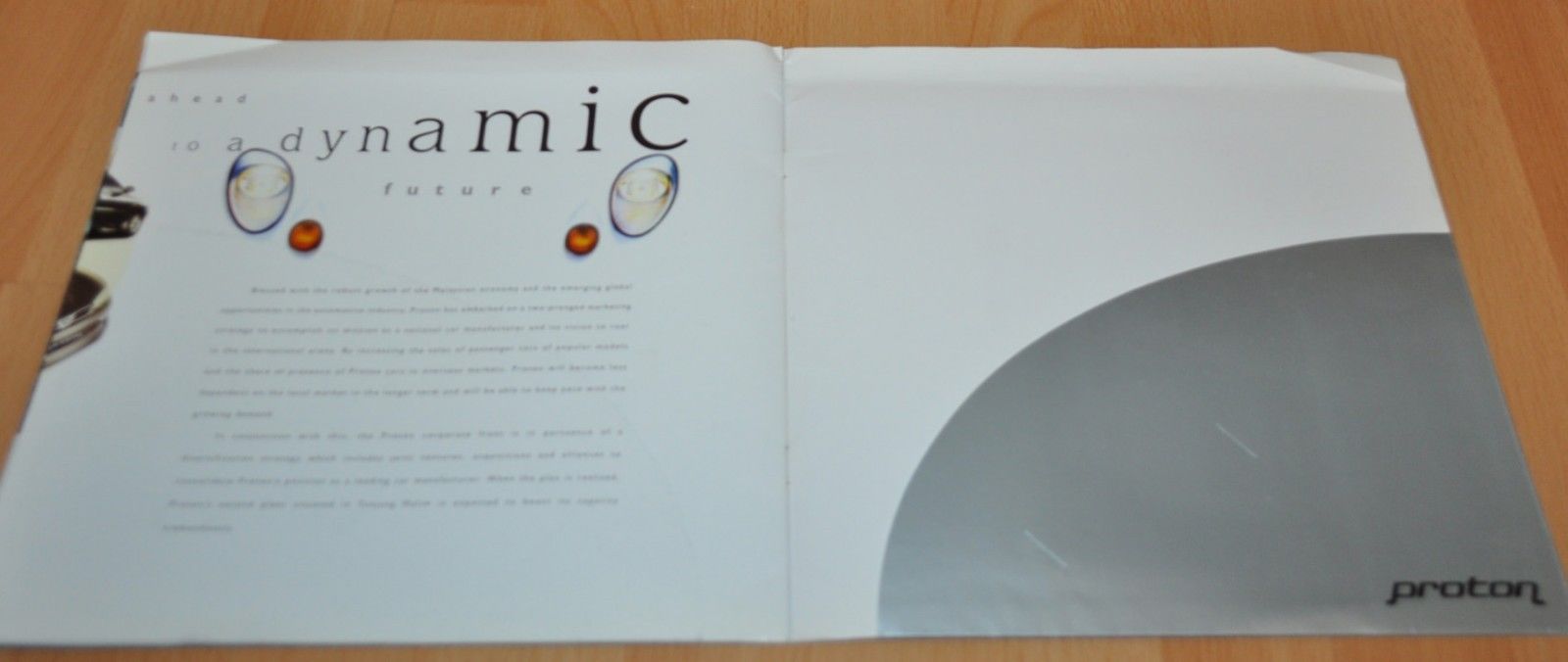 Proton Revolutionary Brochure Prospekt – AUTO BROCHURE