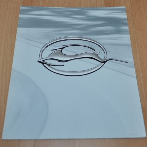 2000 Chevrolet Impala Brochure Prospekt Poster – AUTO BROCHURE