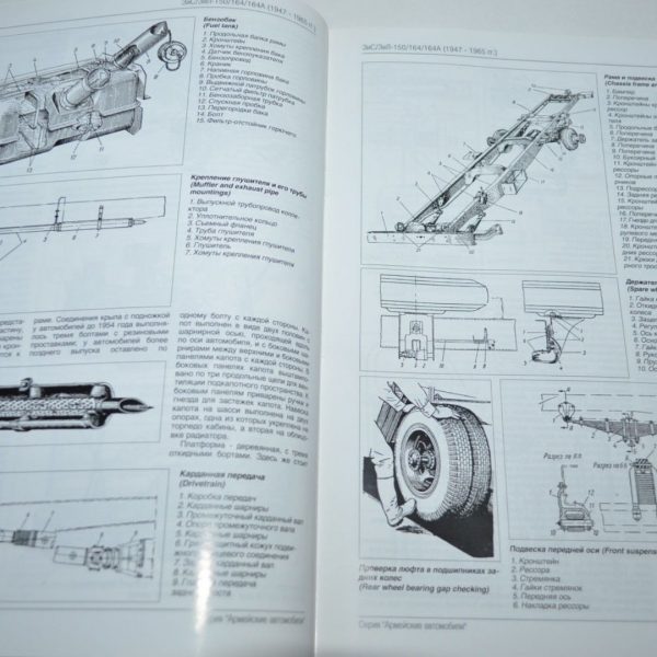 ZIS ZIL 150 164 Truck Book History Drawings Photo International K5 ...