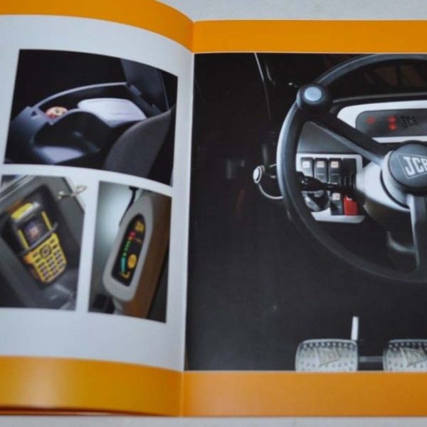 JCB Construction telehandlers Tractor Brochure Prospekt – AUTO BROCHURE