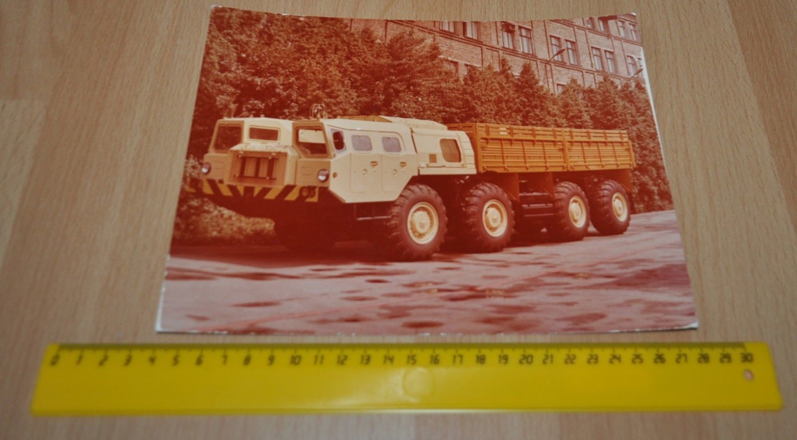 MZKT 7909 MAZ Truck Factory Photo Rare USSR Soviet Russian – AUTO BROCHURE