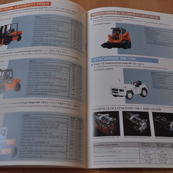 Toyota Sumitomo Loader Forklift Brochure Prospekt – AUTO BROCHURE