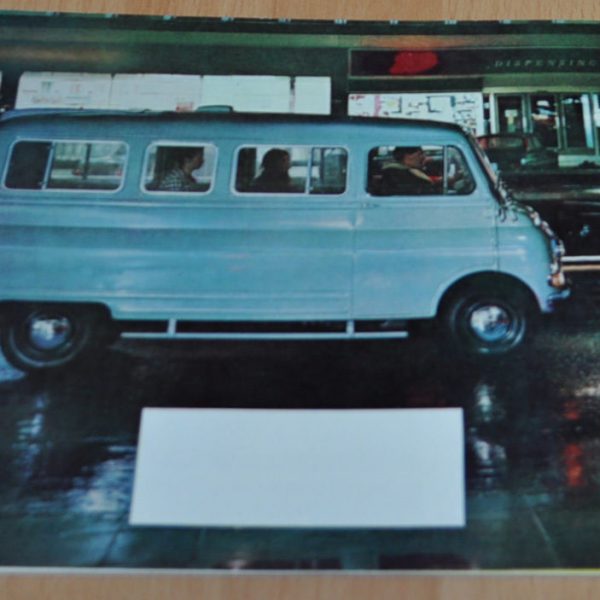 1968 BMC 250 JU Van Pickup Coach Truck Brochure Prospekt – AUTO BROCHURE