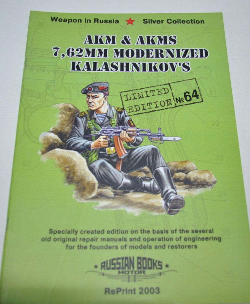 AKM AKMS 7,62 Modernized Kalashnikov Army Military Manual Book Soviet ...